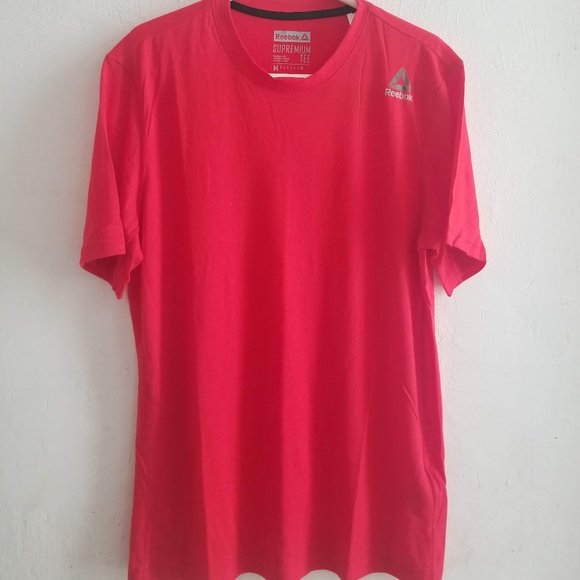 Reebok | Shirts | Reebok Dri Fit Mens Tshirt Red | Poshmark